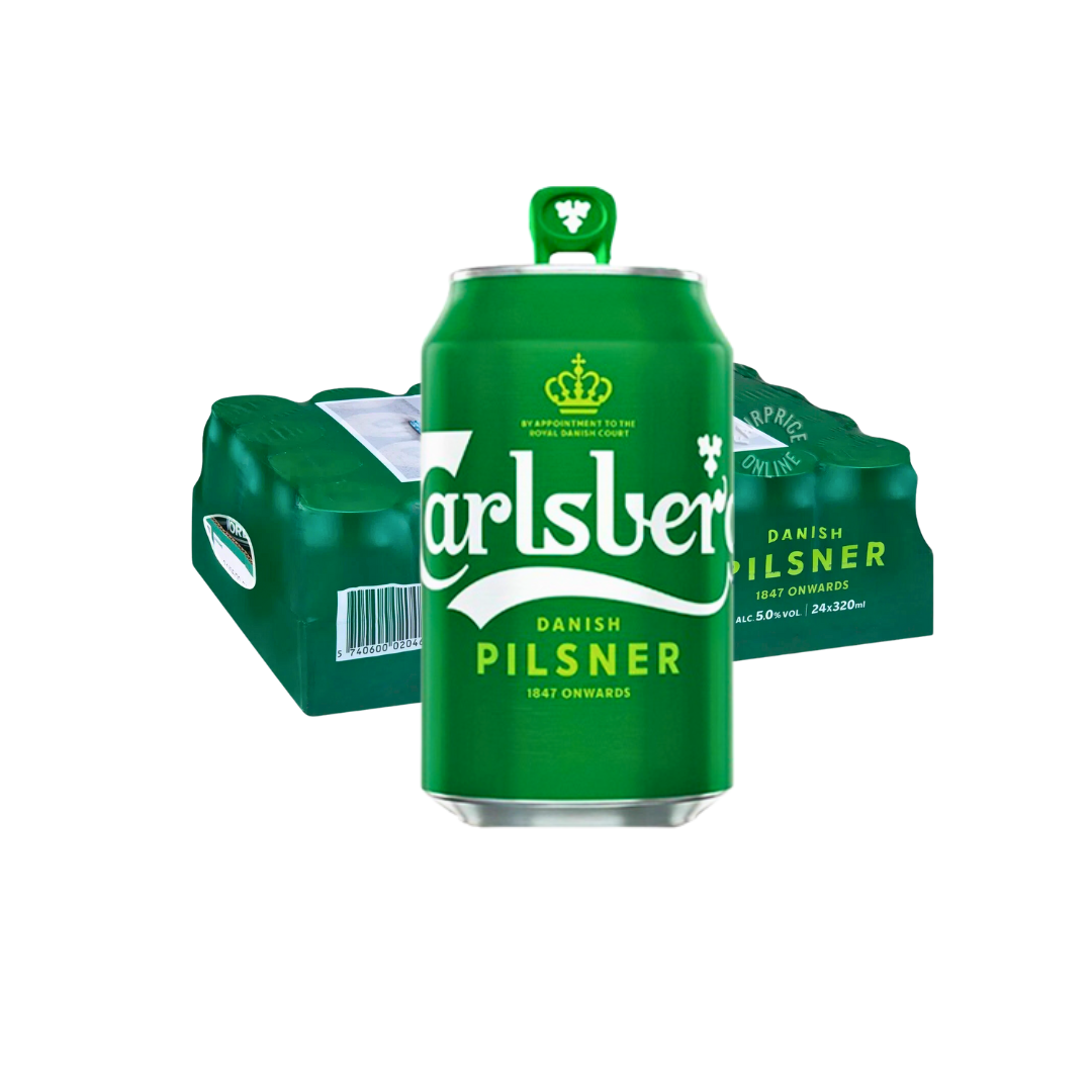 Buy Carlsberg Beer (24 x 320ml) Online in Singapore – Oak & Barrel