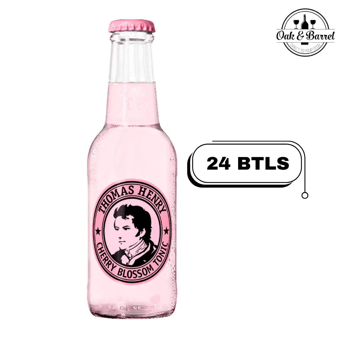 Thomas Henry Cherry Blossom Tonic 24x200ml – Oak & Barrel