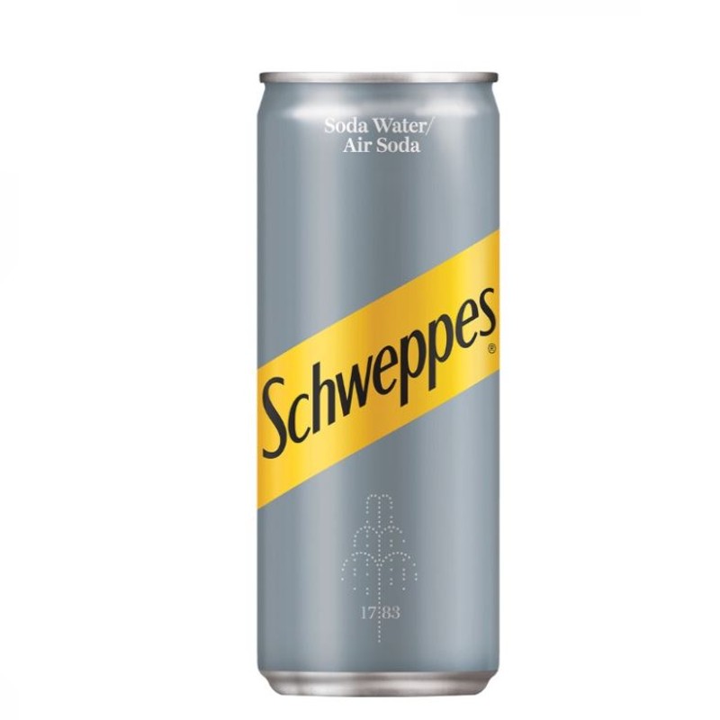 Buy Schweppes Soda Water (24 x 330ml) Online in Singapore - Cheaper ...
