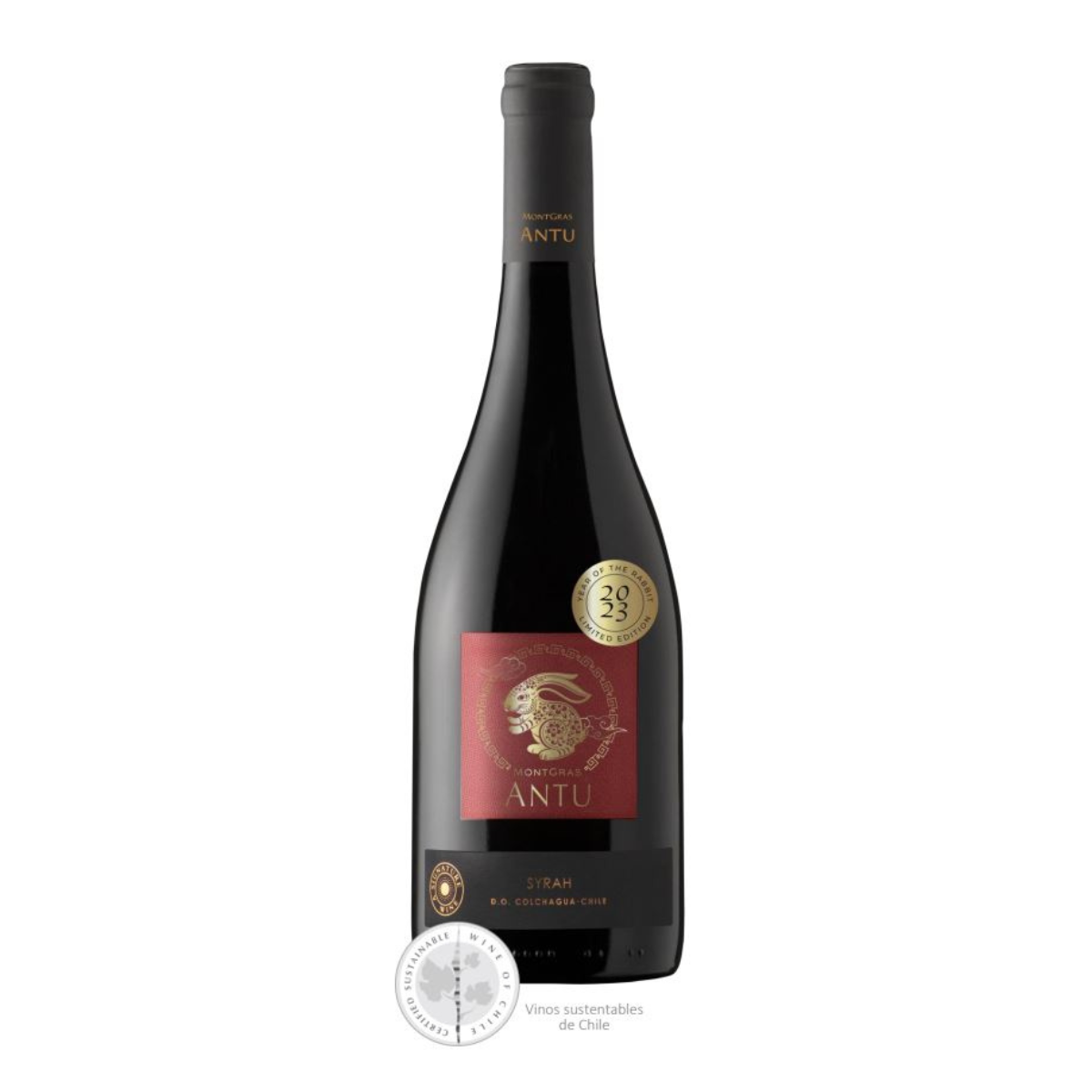 (Limited Edition ) Montgras ANTU Syrah 2021 Year of The Rabbit 750ml ...